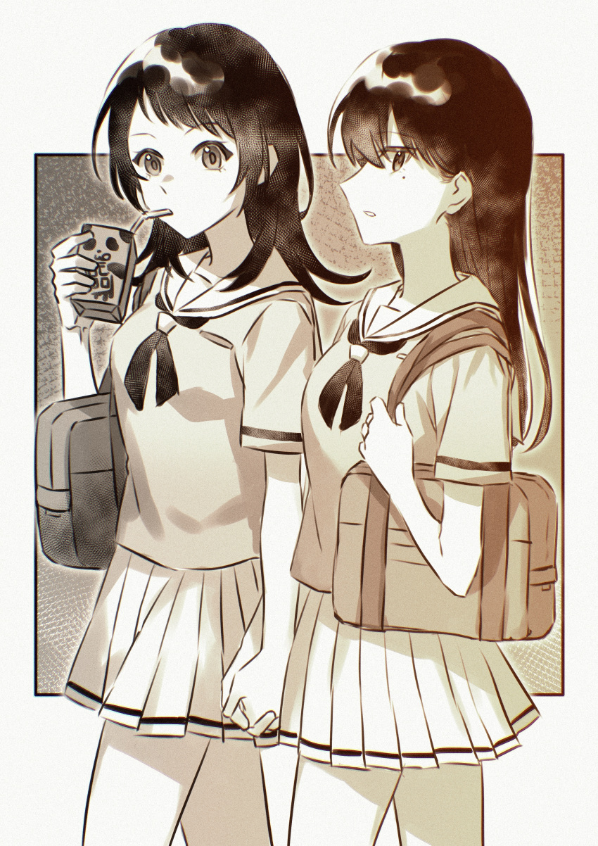 Safebooru - 2girls absurdres bag bang dream! bang dream! it's mygo ...