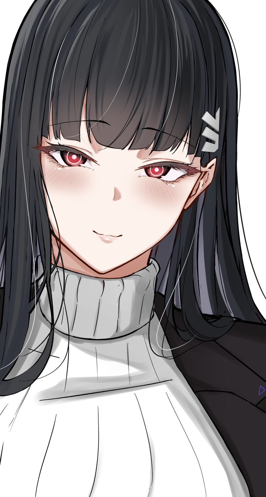 Safebooru - 1girl absurdres black hair blazer blue archive blunt bangs breasts commentary hair ...