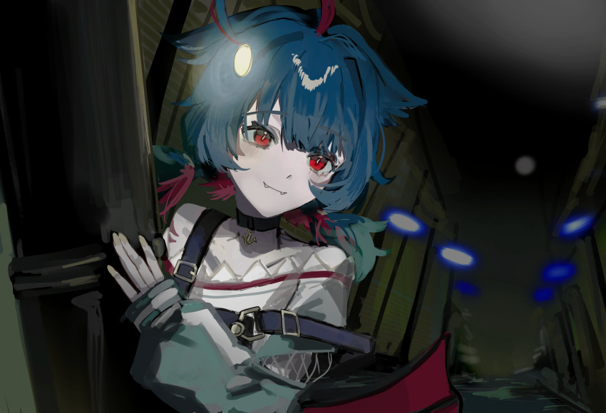 Safebooru - 1girl absurdres anchor anglerfish girl antenna hair ...