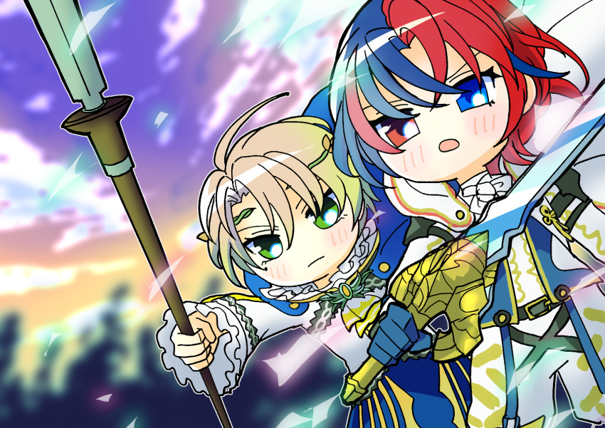 Safebooru - 2boys alear (fire emblem) alear (male) (fire emblem) alfred (fire emblem) ascot b ...