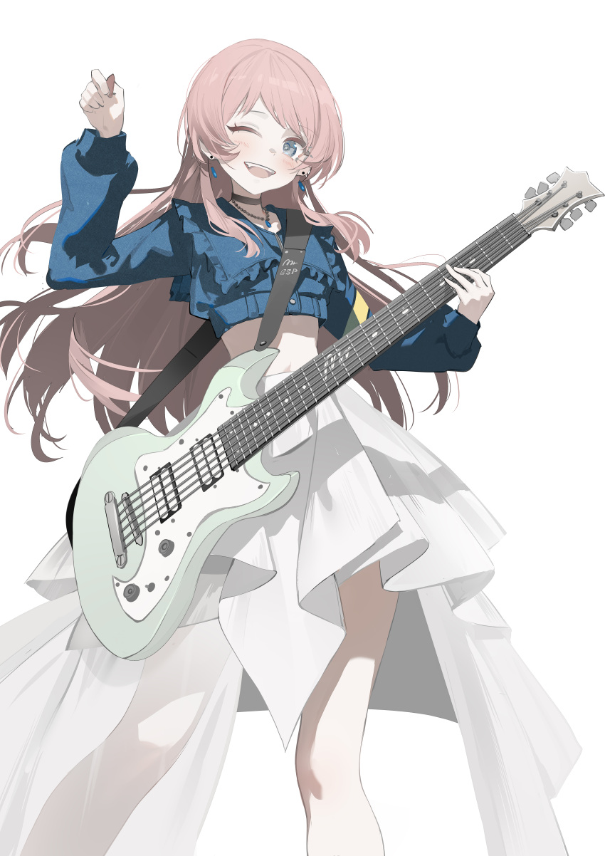 Safebooru - 1girl absurdres bang dream! bang dream! it's mygo!!!!! black choker blue jacket ...