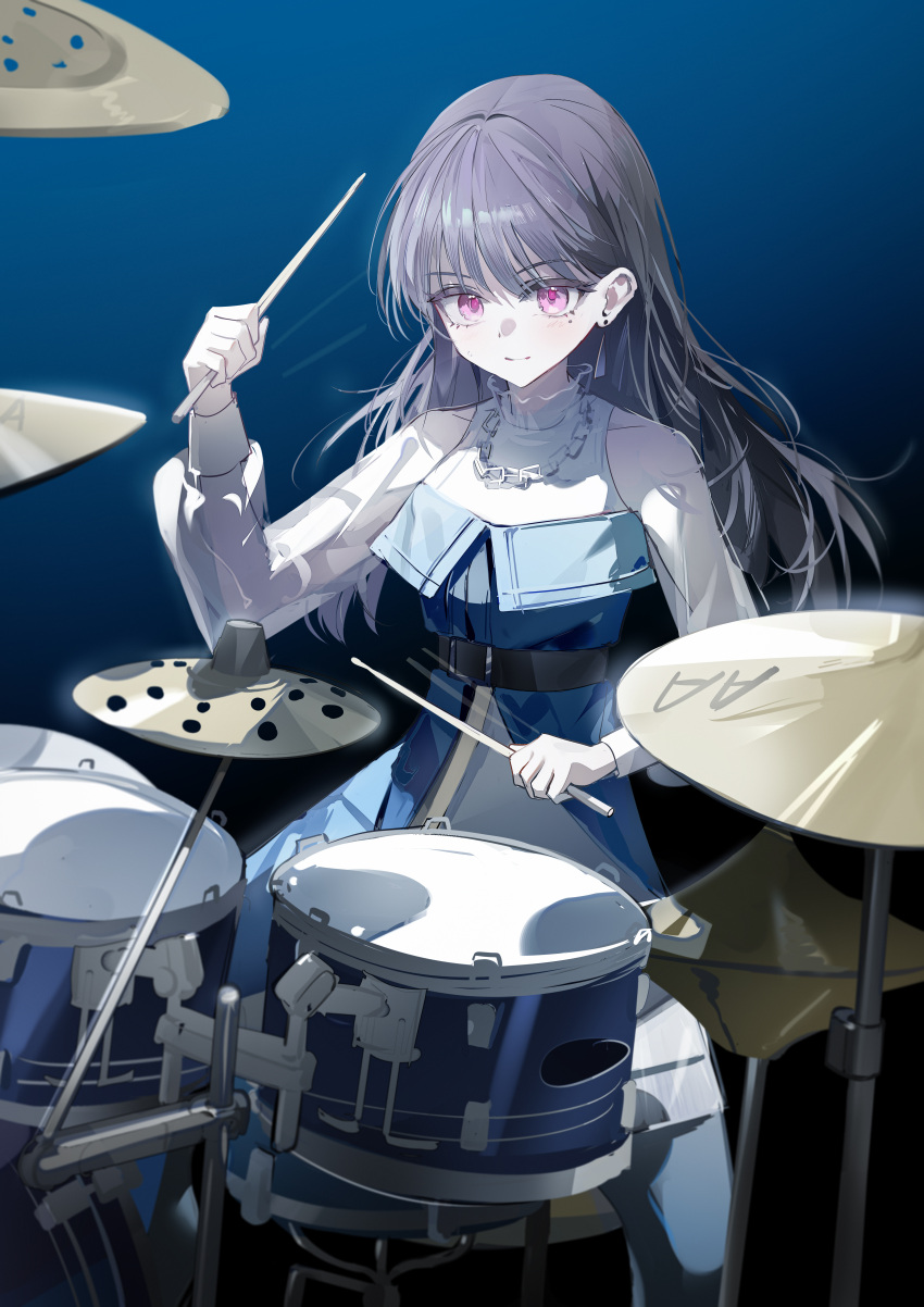 Safebooru - 1girl absurdres bang dream! bang dream! it's mygo!!!!! belt black belt black hair ...