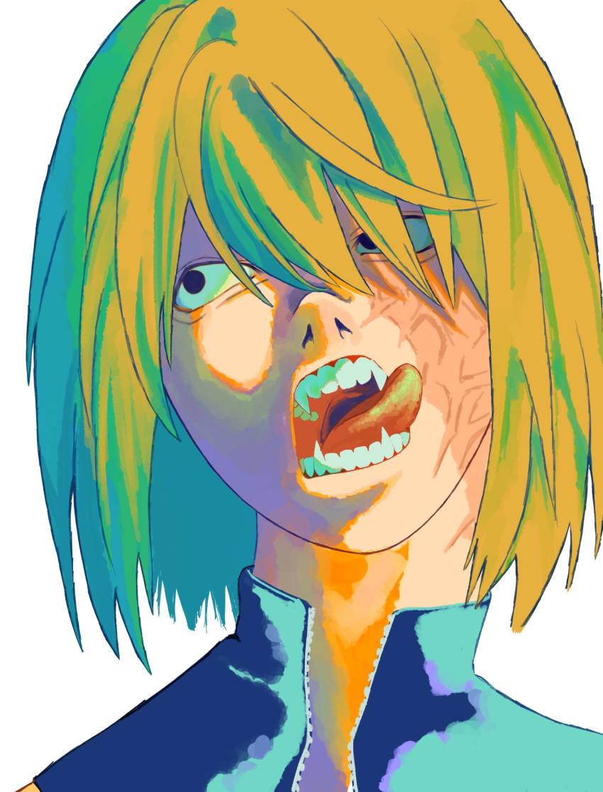 Safebooru - 0ki4doll 1boy aegyo sal blonde hair bob cut death note ...