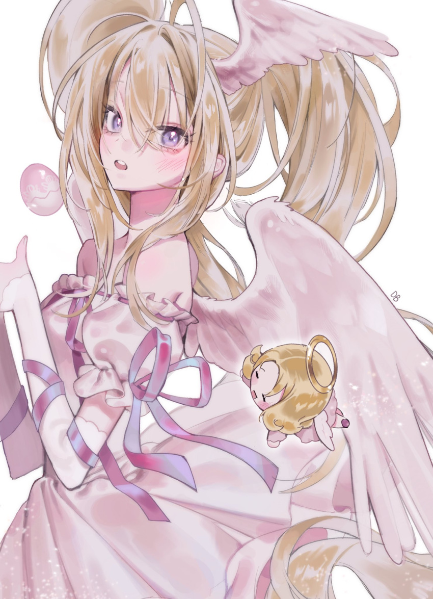 Safebooru - 2girls blonde hair commentary request cowboy shot dbhearts2 el (shugo chara!) elbow ...