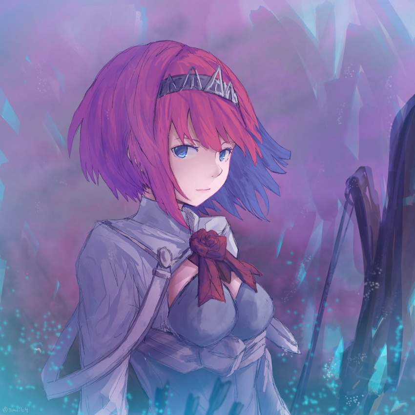 Safebooru - 1girl ark royal (kantai collection) arrow blue eyes bob cut ...