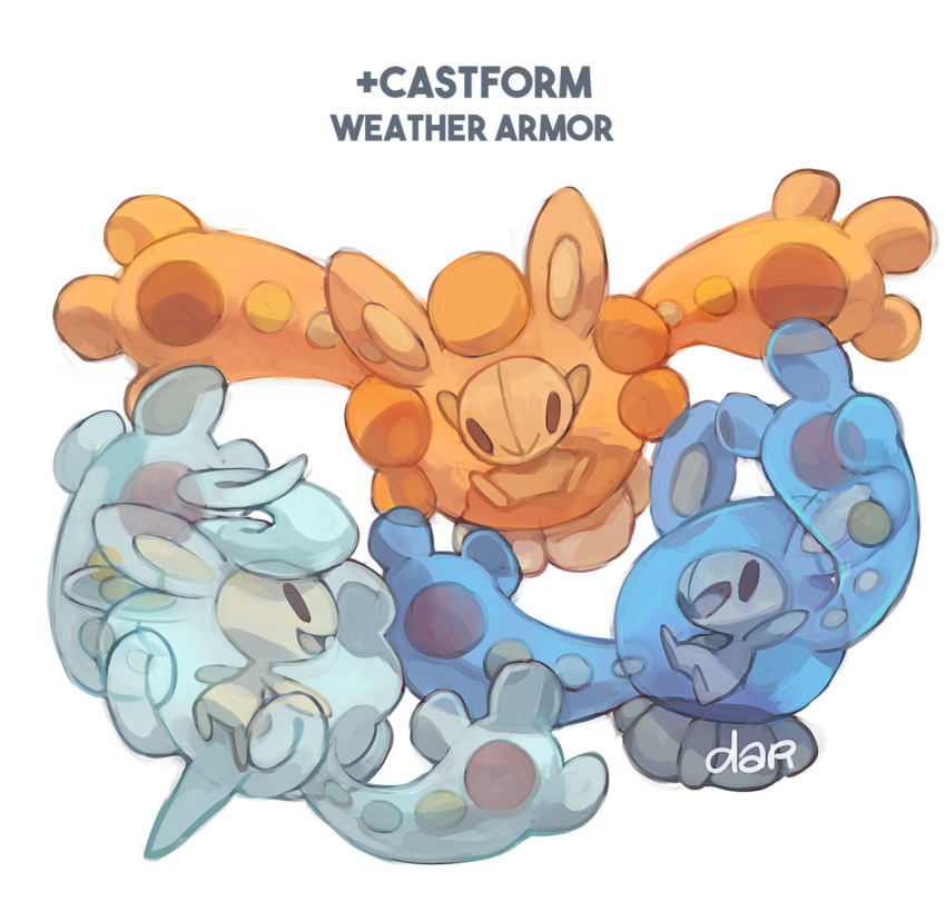 Safebooru - artist name castform character name commentary creature ...