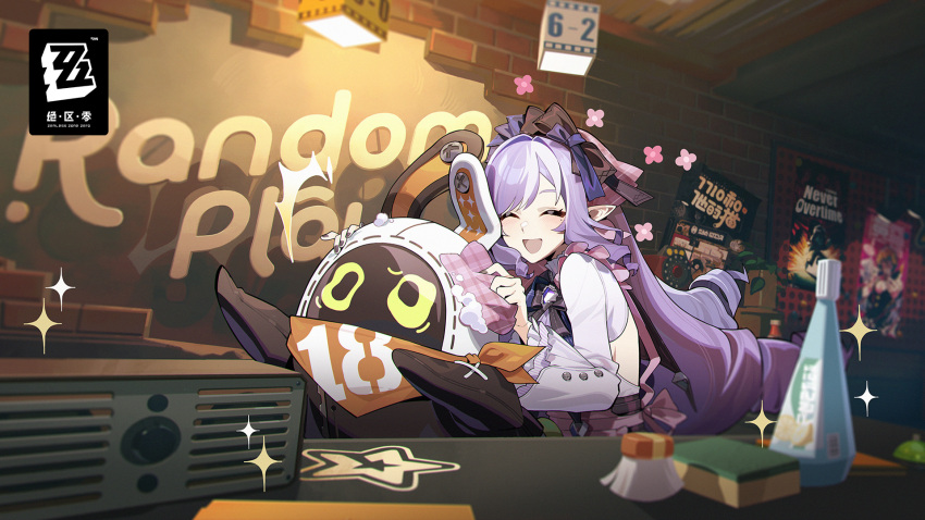 Safebooru 1girl Black Bow Black Bowtie Bow Bowtie Closed Eyes Drill 7012
