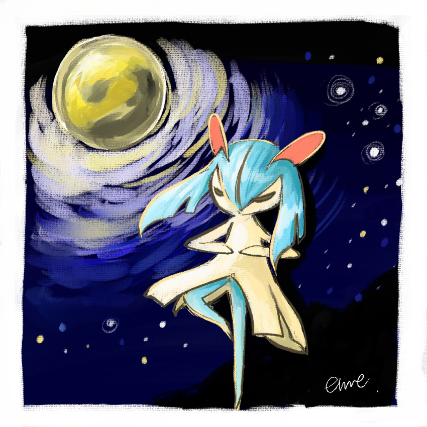 Safebooru - alternate color blue hair blue skin closed eyes colored ...