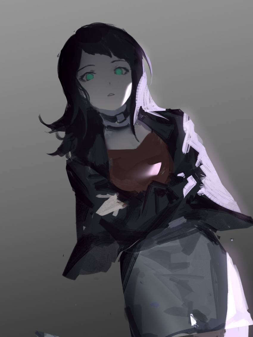 Safebooru - 1girl bang dream! bang dream! it's mygo!!!!! black choker black hair black jacket ...