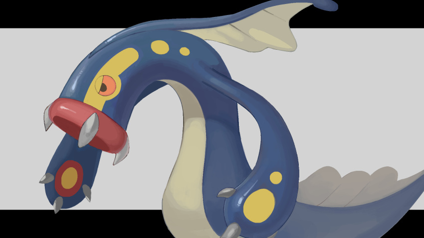 Safebooru - blue skin claws colored skin eel eelektross fangs highres katsuo (raise ha maguro ...