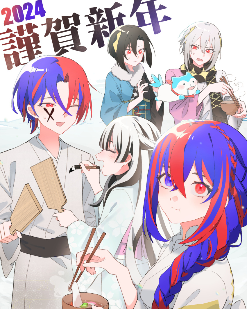 Safebooru - 1other 2boys 3girls absurdres alear (female) (fire emblem) alear (fire emblem) alear ...