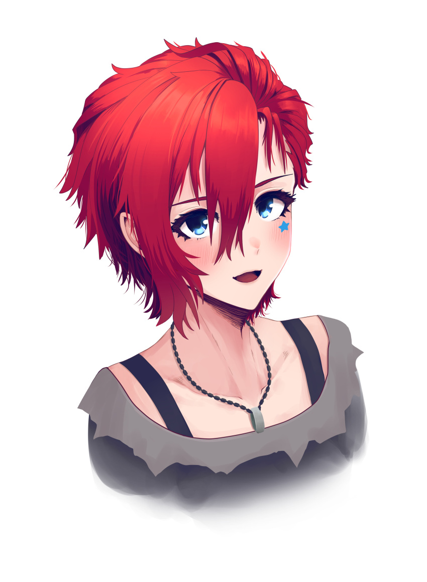 Safebooru - 1girl absurdres alternate hairstyle asymmetrical bangs asymmetrical hair blue eyes ...