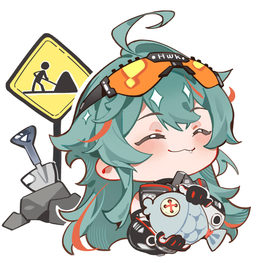 Safebooru - 1girl :3 absurdres ahoge animal artist request chibi chibi ...