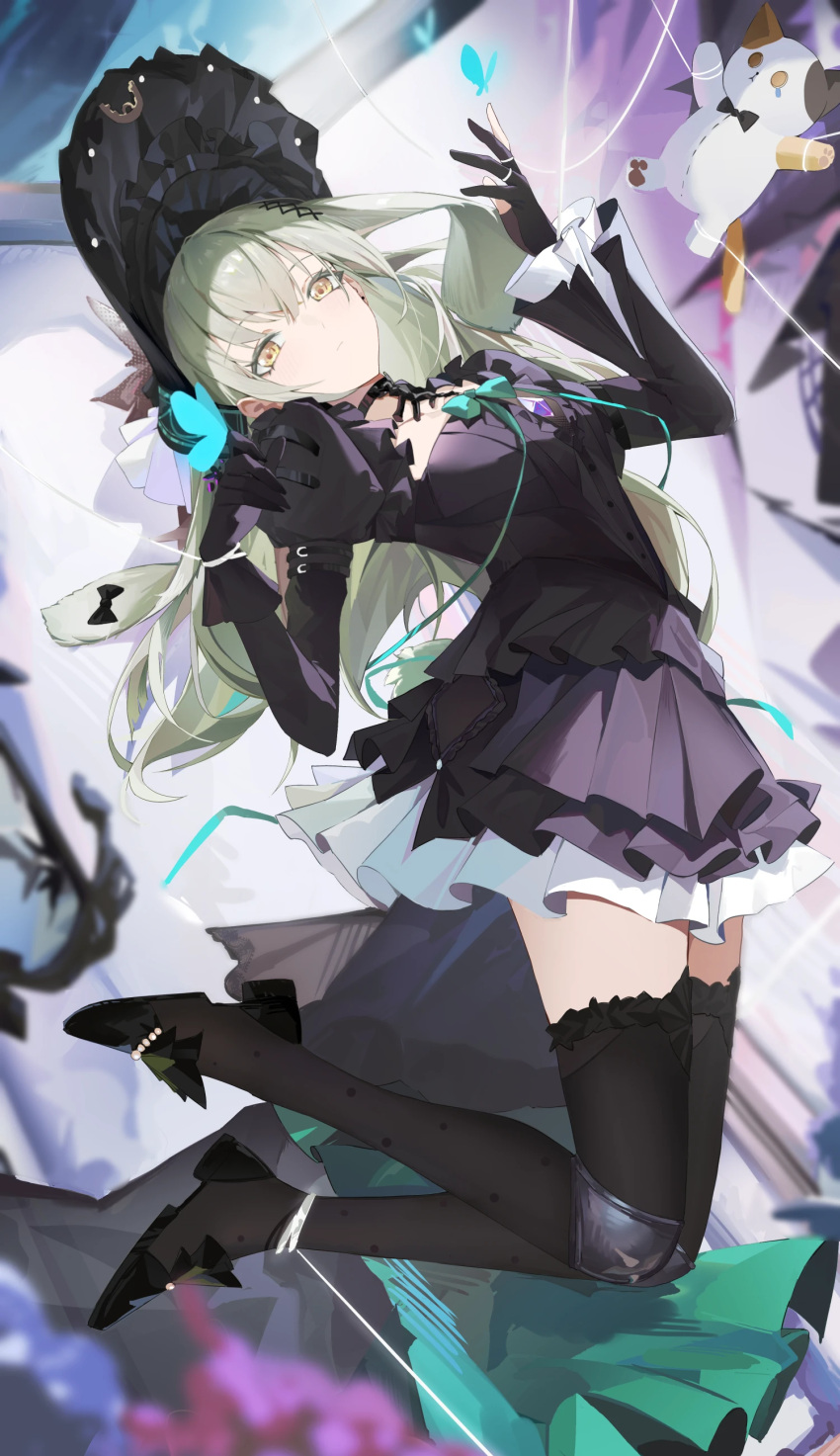 Safebooru - 1girl absurdres bang dream! bang dream! it's mygo!!!!! black bonnet black dress ...