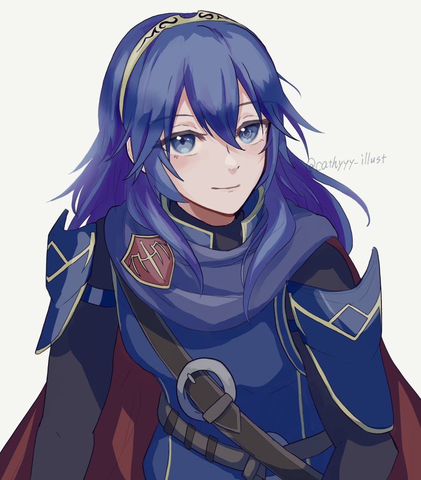 Safebooru - 1girl armor blue eyes blue gloves brand of the exalt cape closed mouth fire emblem ...