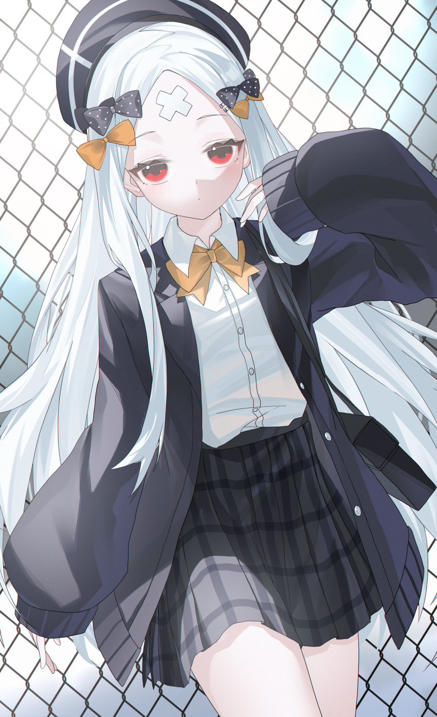 Safebooru - 1girl abigail williams (fate) absurdres bandaid bandaid on face bandaid on forehead ...