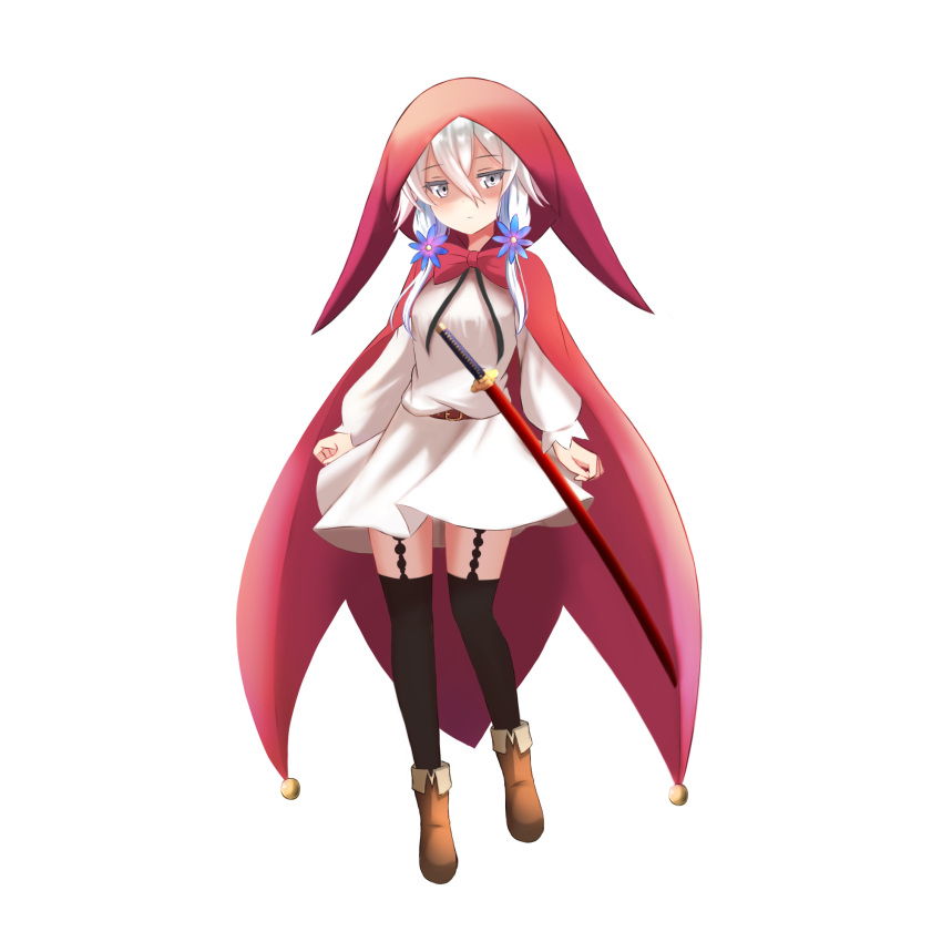 Safebooru - 1girl animal ears animal hood bangs belt belt buckle black ...