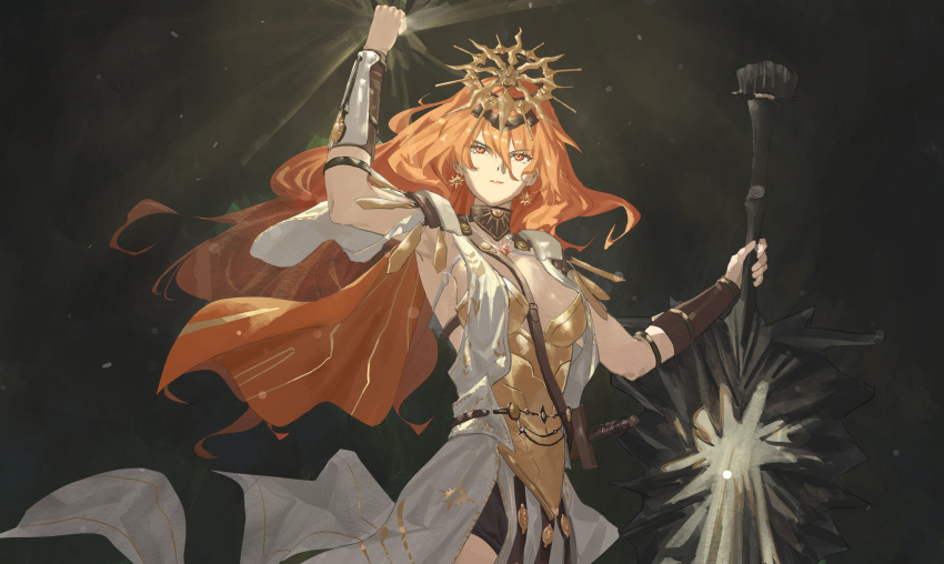 Safebooru - 1girl absurdres arm guards armor armored dress augusta (wuthering waves) black ...