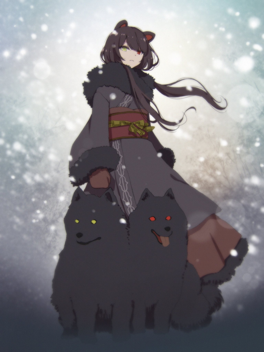 Safebooru - 1girl alternate costume animal ears banken (inui toko ...