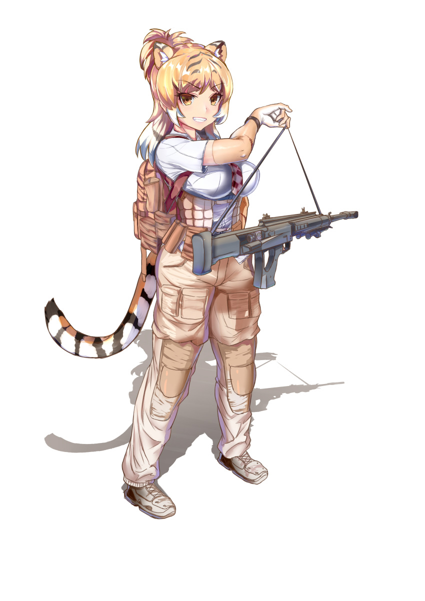 Safebooru - 1girl absurdres alternate costume alternate hairstyle animal ear fluff animal ears ...