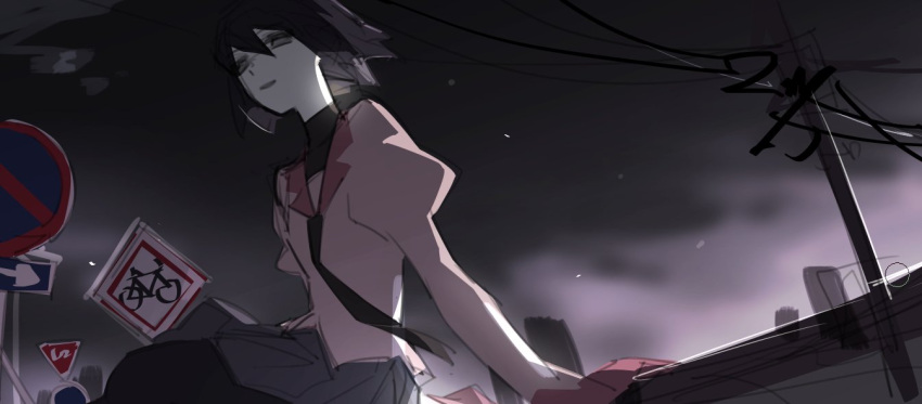 Safebooru - 1girl long hair long sleeves monogatari (series) naoetsu ...