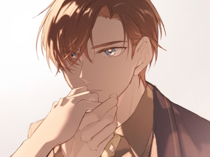 Safebooru 1boy 1girl Artem Wing Tears Of Themis Bangs Black Jacket 8125
