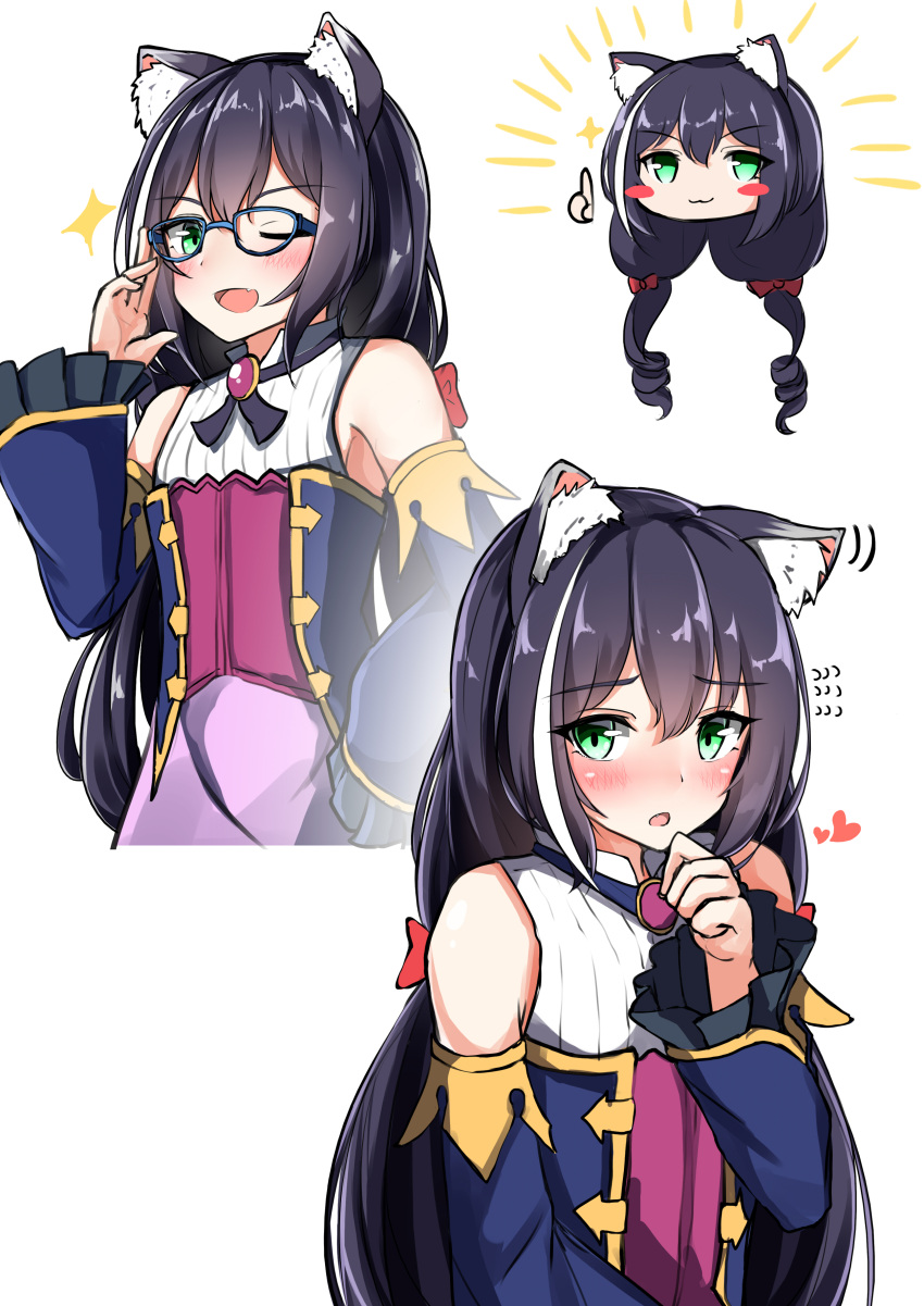 Safebooru - 1girl :3 ;d absurdres animal ear fluff animal ears bangs ...