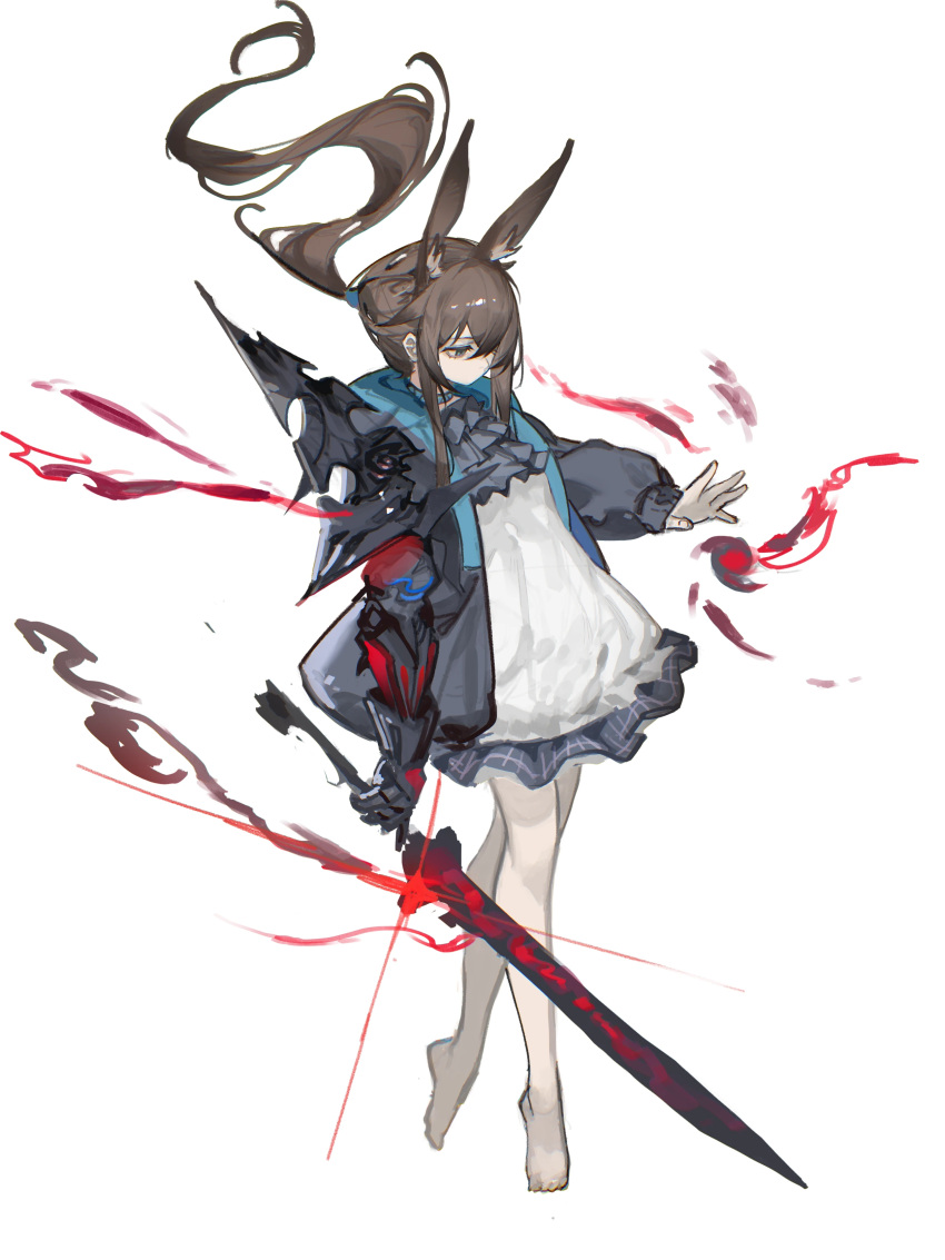 Safebooru - 1girl absurdres amiya (arknights) amiya (guard) (arknights ...