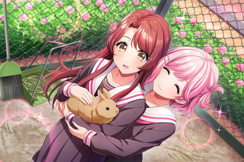 Safebooru - brown eyes brown hair d4dj dress kasuga haruna long hair | 5877841