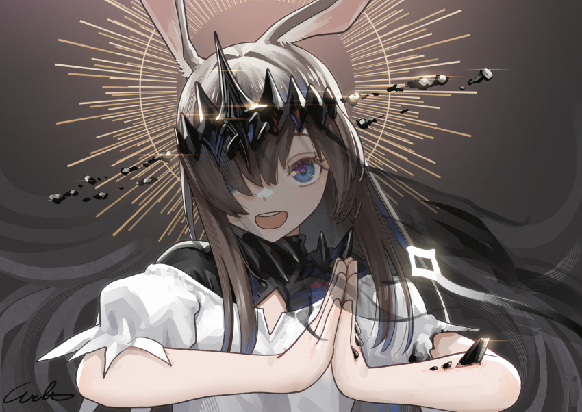 Safebooru - 1girl absurdres amiya (arknights) amiya (demon king) (arknights) animal ears ...