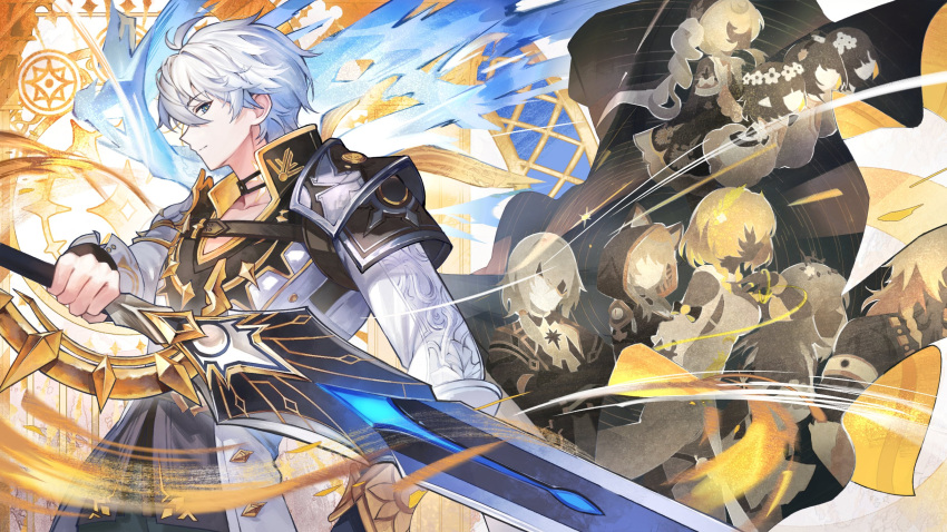 Safebooru - 3boys 6+girls aglaea (honkai: star rail) anaxa (honkai ...