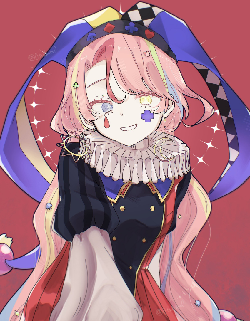 Safebooru - 1girl checkered clothes checkered hat checkered pantyhose ...