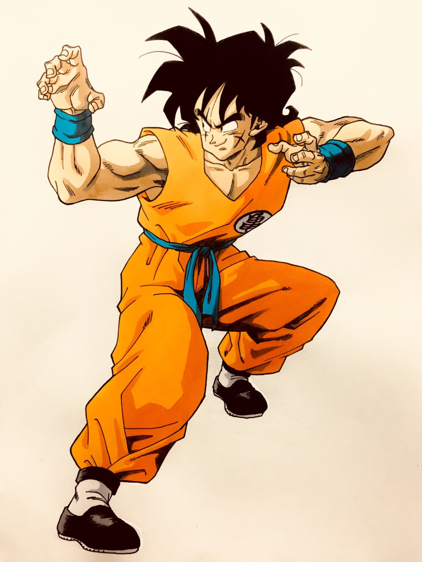 Safebooru - 1boy black eyes black hair dougi dragon ball dragon ball z ...