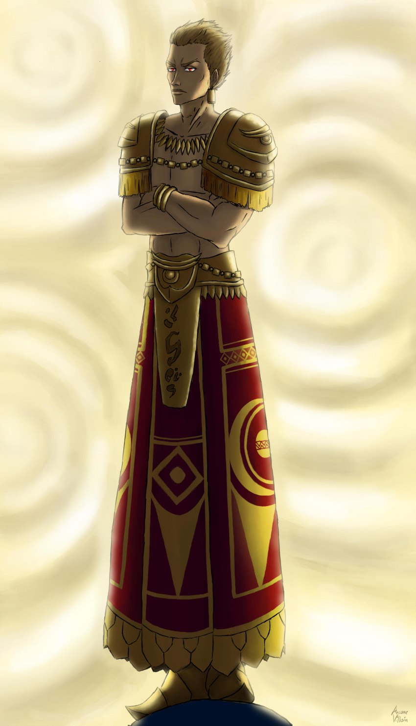 Safebooru - 1boy absurdres alternate costume arcane-villain blonde hair ...