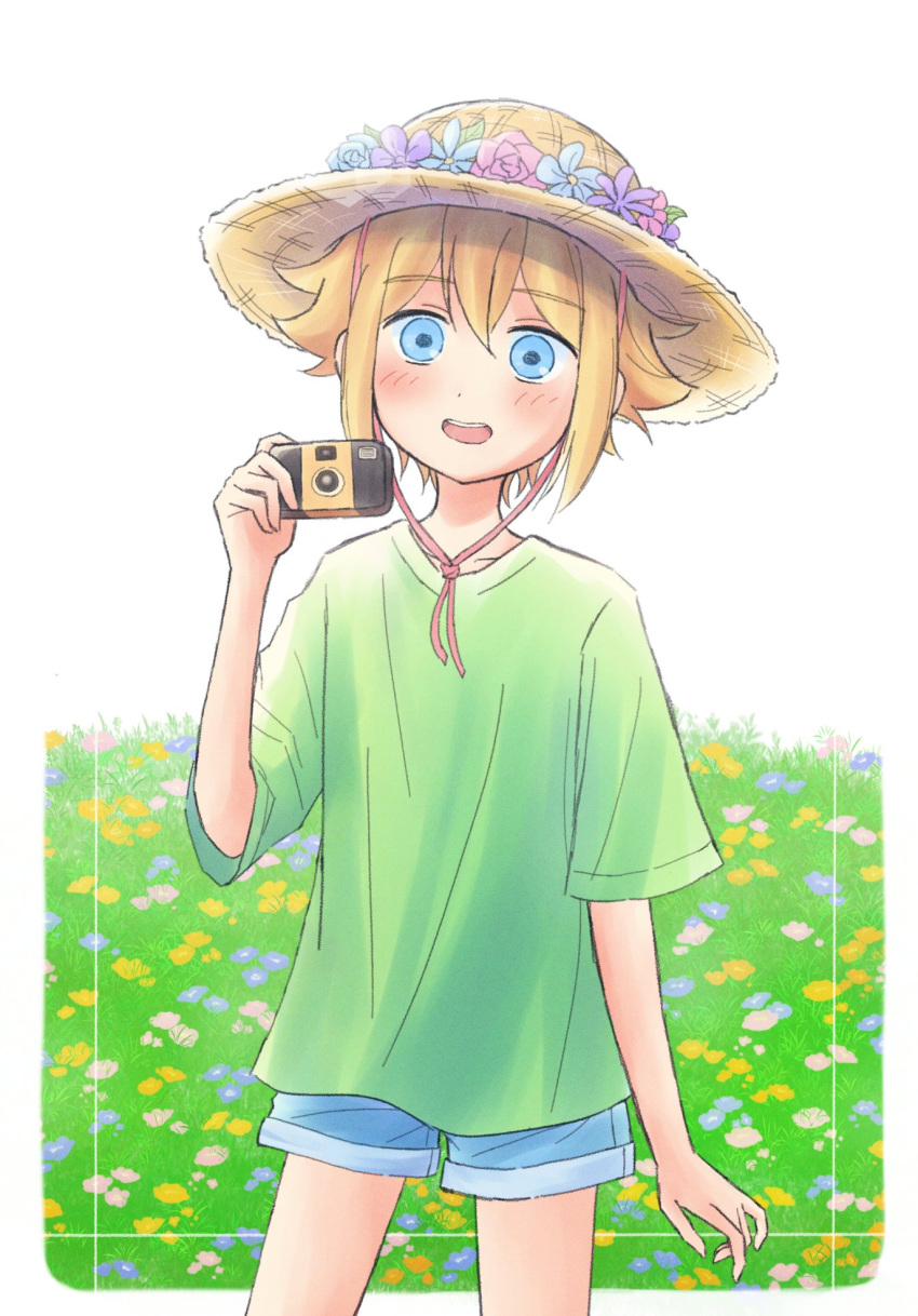 Safebooru - 1boy alternate costume basil (faraway) (omori) basil (omori) blonde hair blue eyes ...