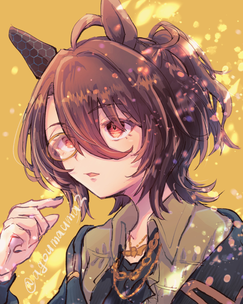 Safebooru - 1girl agnes tachyon (umamusume) agoumauma2 ahoge animal ears ascot black ascot black ...