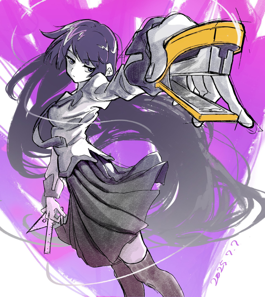 Safebooru - 1girl absurdres bakemonogatari breasts collared shirt ...