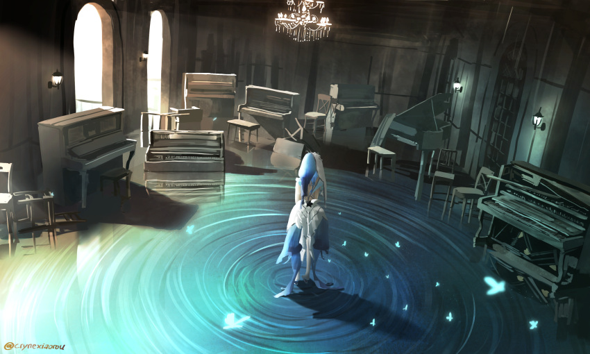 Safebooru - 1girl absurdres black flower blake bloom (wuthering waves ...