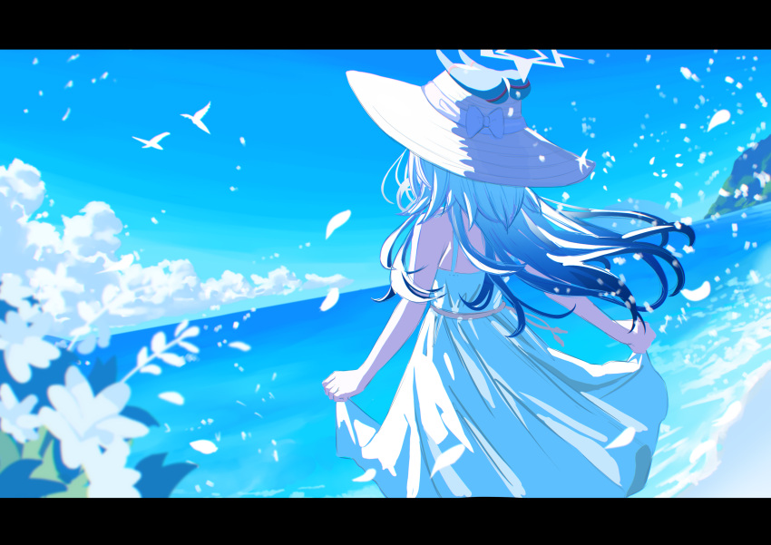 Safebooru - 1girl absurdres alternate costume alternate hairstyle black hair blue archive demon ...