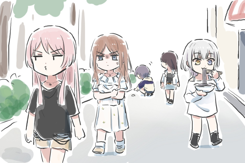 Safebooru - 5girls :3 anger vein bang dream! bang dream! it's mygo ...