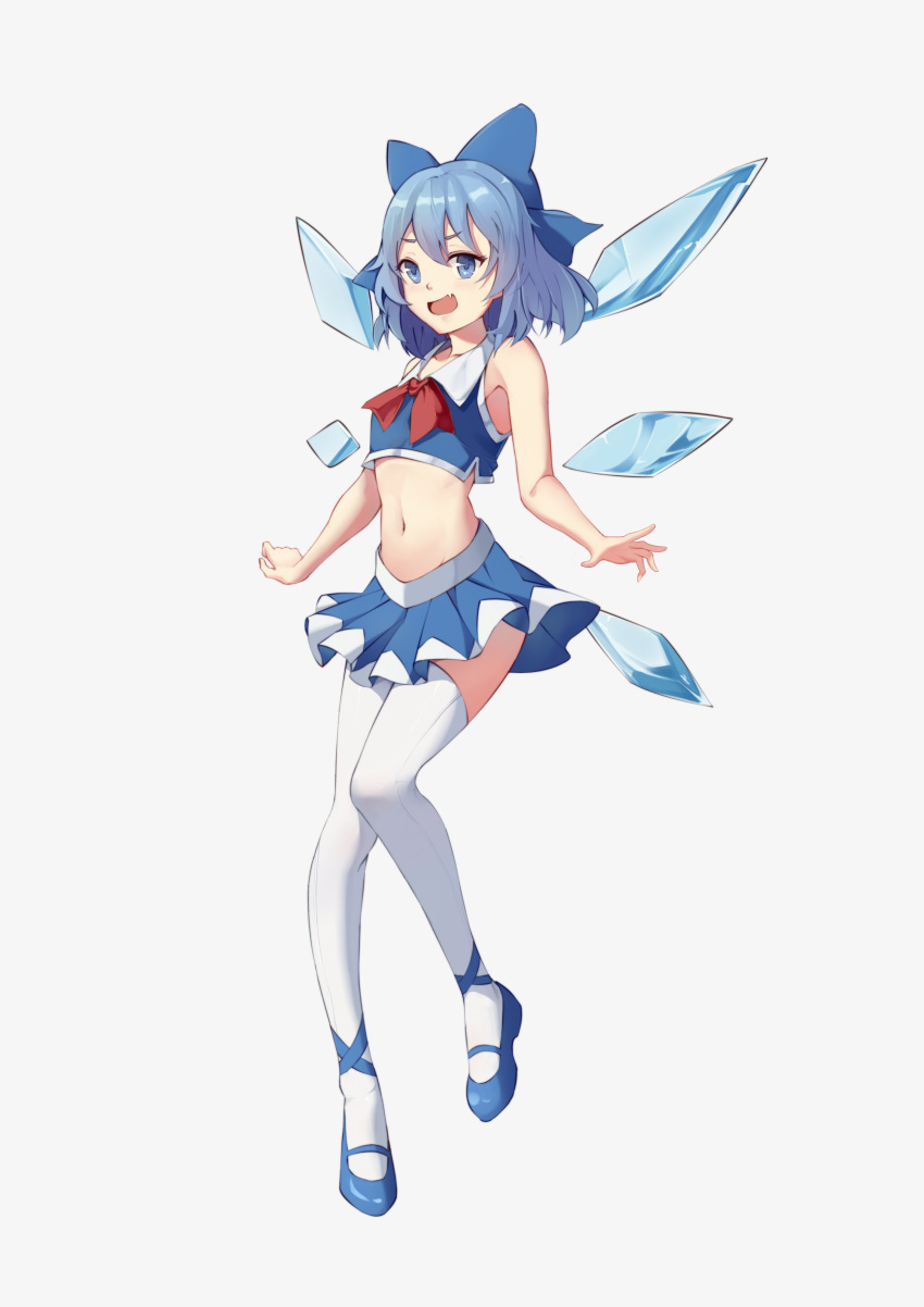Safebooru - 1girl :d absurdres adapted costume bangs bare arms bare shoulders blue bow blue eyes ...