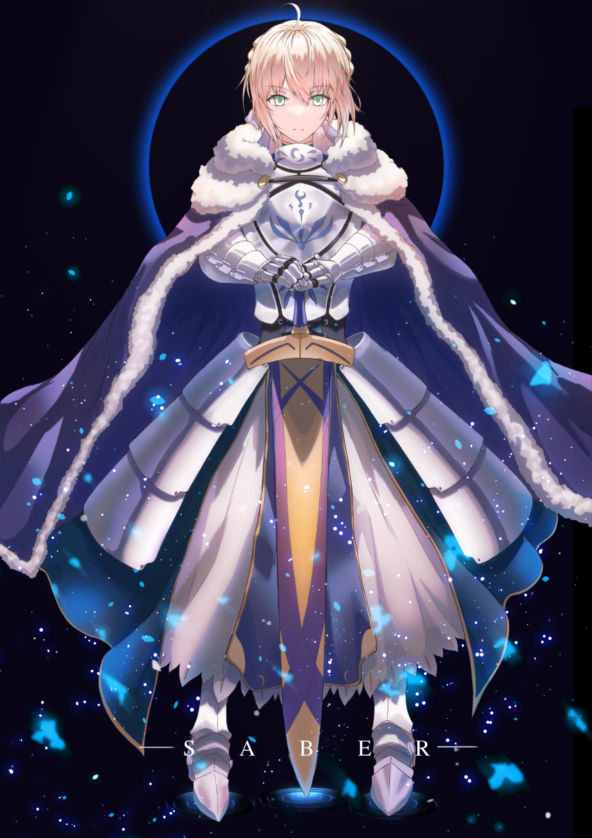 Safebooru - 1girl absurdres ahoge armor armored boots armored dress artoria pendragon (all ...