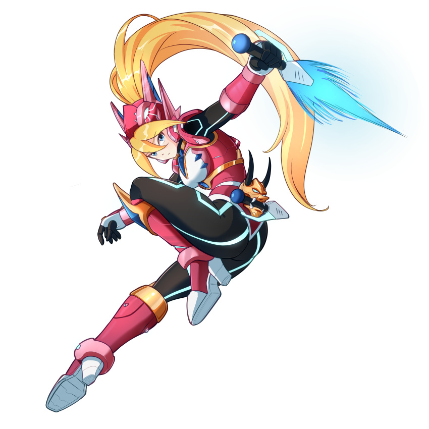 Safebooru - 1girl absurdres alternate costume armor armored boots armored gloves ass back ...