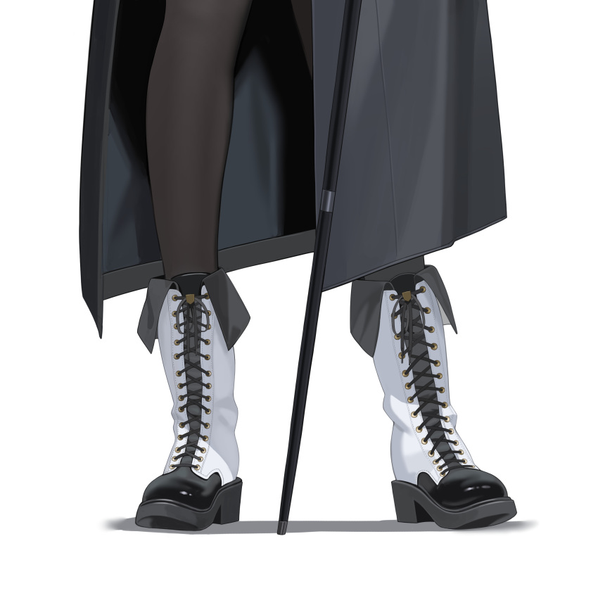 Safebooru - 1girl absurdres black pantyhose blue archive boots ...