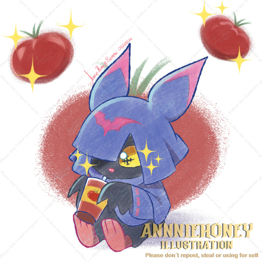 Safebooru - absurdres annette pardo bat (animal) blue hood chiropmon ...