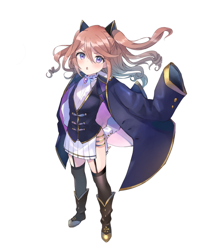 Safebooru - 1girl absurdres bangs black jacket black vest blush boots ...