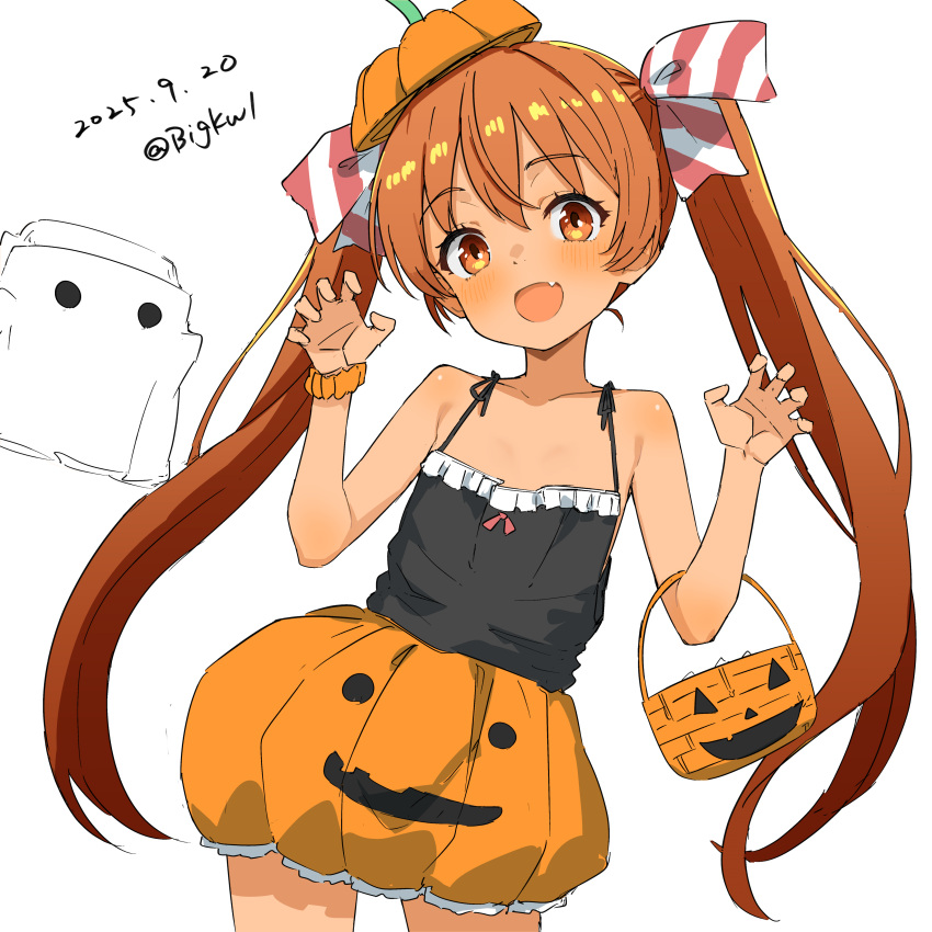 Safebooru - 1girl absurdres bigkwl black camisole blush brown eyes ...
