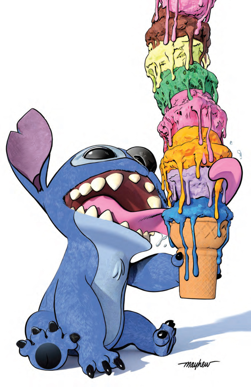 Safebooru - absurdres animal focus blue fur food highres holding ...