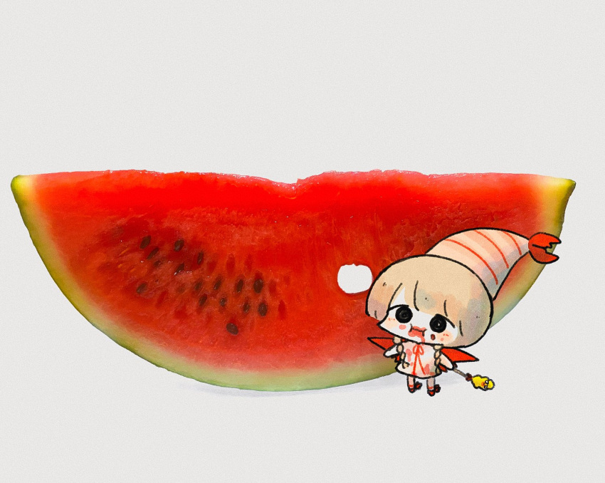 Safebooru - 1girl black eyes blonde hair braid chibi chibi only closed ...