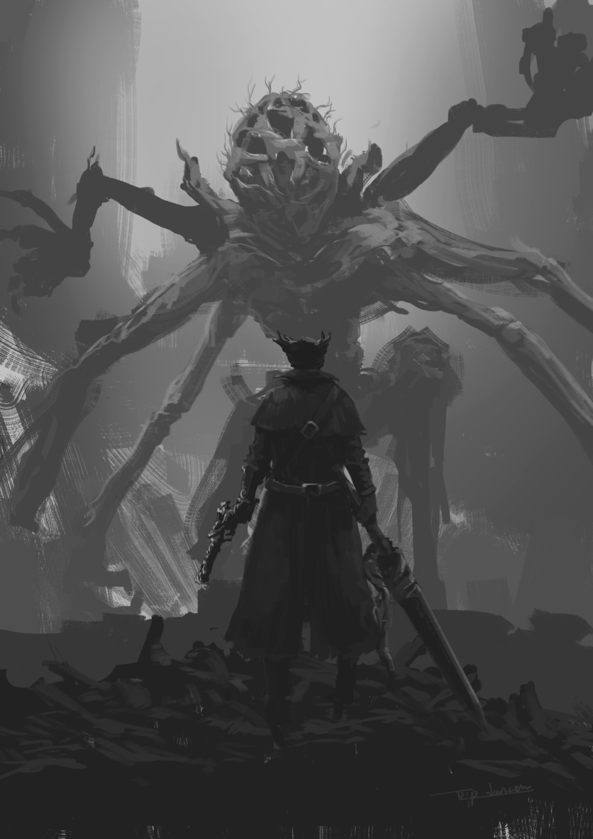 Safebooru - 1other ambiguous gender amygdala (bloodborne) bloodborne ...